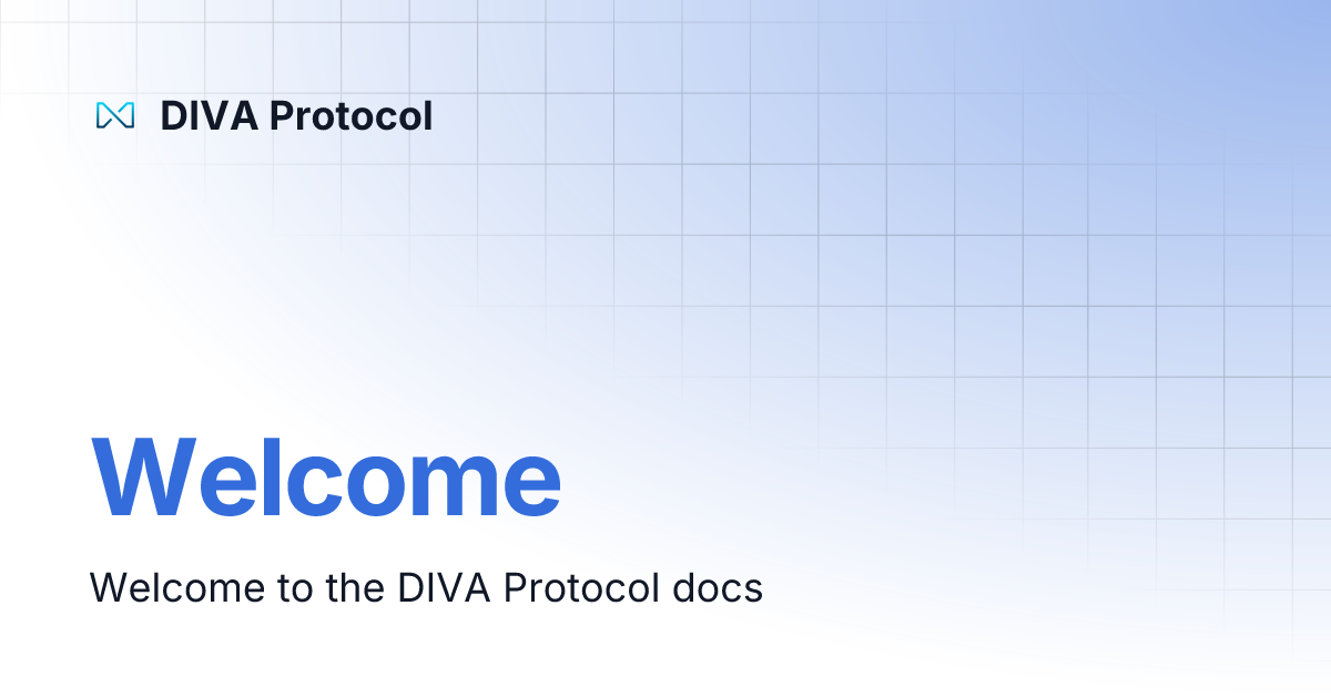 Welcome | DIVA Protocol